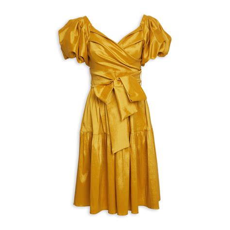Buy Truworths Gold Fit And Flare Dress Online Truworths Free Hot Nude