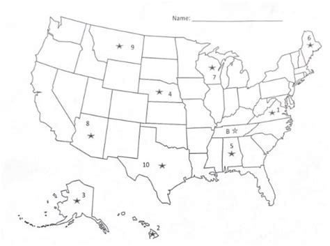 States And Capitals Final Diagram Quizlet