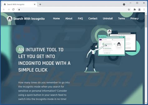 Search With Incognito Browser Hijacker Simple Removal Instructions Search Engine Fix