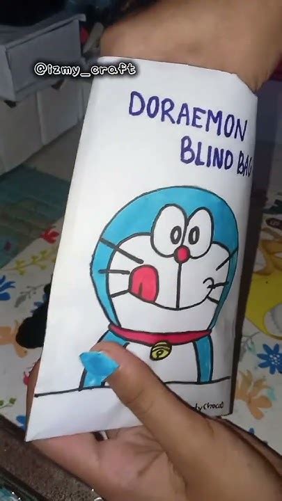 Doraemon Bilnd Bag ️👜 Squishyfake Nails 🩵 Cute Fypviralシ Unboxing