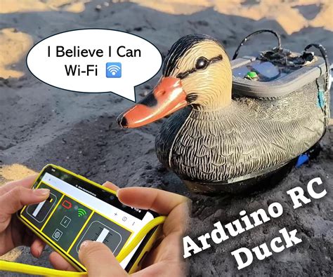 How To Build An Rc Duck With Arduino And Wi Fi 6 Steps With