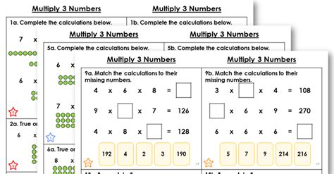 Year 4 Multiply 3 Numbers Lesson Classroom Secrets Classroom Secrets
