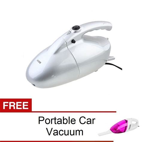 Jk 1000w Power Vacuum Cleaner Silver With Free Portable Car Vacuum