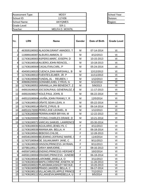 Learners Progress Tracking Form Version 1final Pdf