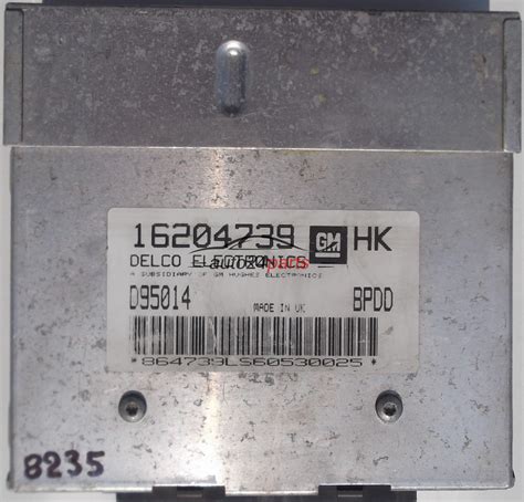 Auto Teile MOTORSTEUERGERÄT ECU STEUERGERAT OPEL CORSA B DELCO HK HK