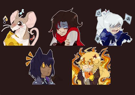 Sticker Rwby By Irimiel On Newgrounds