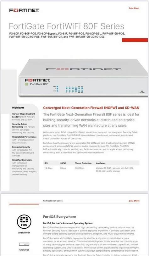 Computer Network Security Firewall Fortigate At ₹ 49900 Piece In New