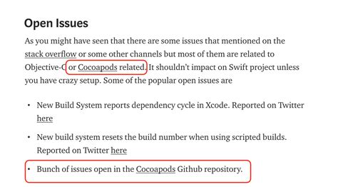 Xcode New Build System And Cocoapods