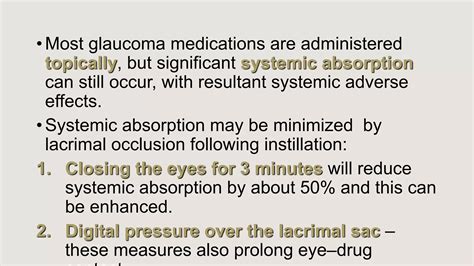 Glaucoma Medicationpptx