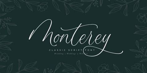 Monterey Script Font