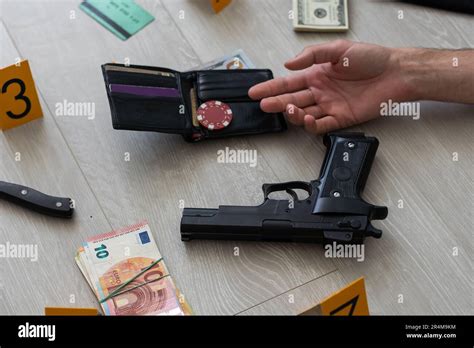 Crime De Police Sociale Victime De Meurtre Banque De Photographies Et D