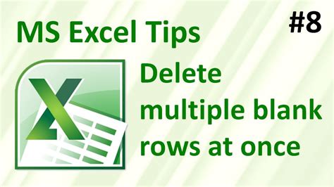 How To Delete Multiple Blank Rows In An Excel Spreadsheet Design Talk
