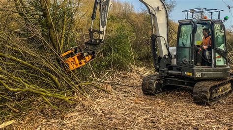 Video Greenworx Ltd On Linkedin Our Bobcat With Tmk Tree Shear Has
