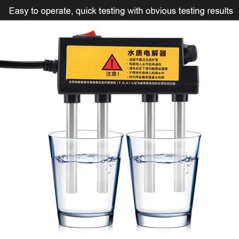 Testeur De Qualité De Leau Portable Domestique Analyseur De Moniteur D