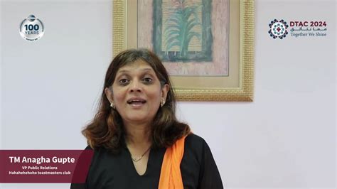 Video Aparna G Kumar On Linkedin Dtac2024 District105toastmasters