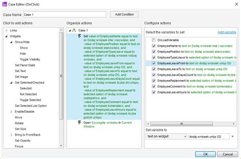 input axure set date variables stack overflow