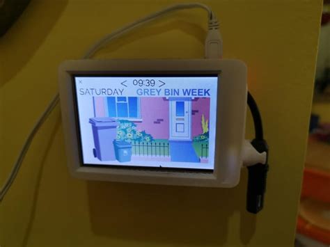 Heating Controller Tide Clock Info Screen R Raspberry Pi