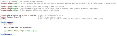 Creating A Document Getting Started With Latex Research Guides At