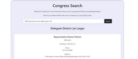 Github Geocodio Code Sample React Rails Congress Search A Tool To Help You Find Your