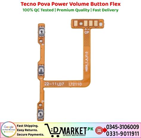 Tecno Pova Power Volume Button Flex 2025 Exclusive