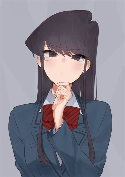 Sfondi Komi San Wa Comyushou Desu Anime Girls Jk Uniforme