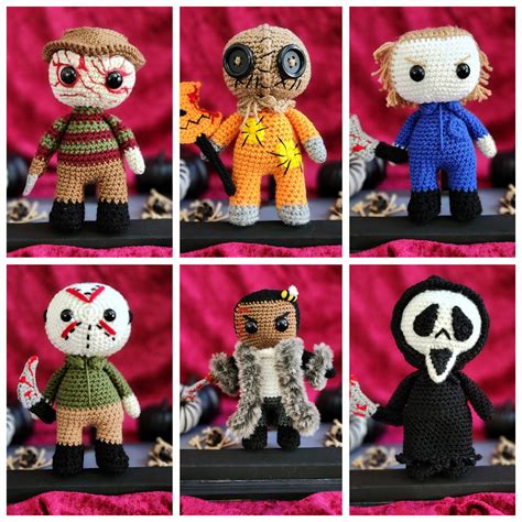 Classic Mini Slashers Collectable Art Dolls Plush Stuffy Etsy
