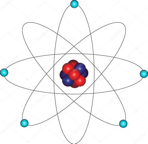 Atom And Electron Orbital Stock Vector Dagadu 5488867