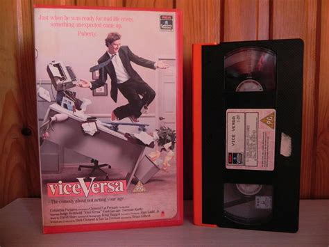 Vice Versa Vhs Judge Reinhold Fred Savage Swoosie Kurtz David
