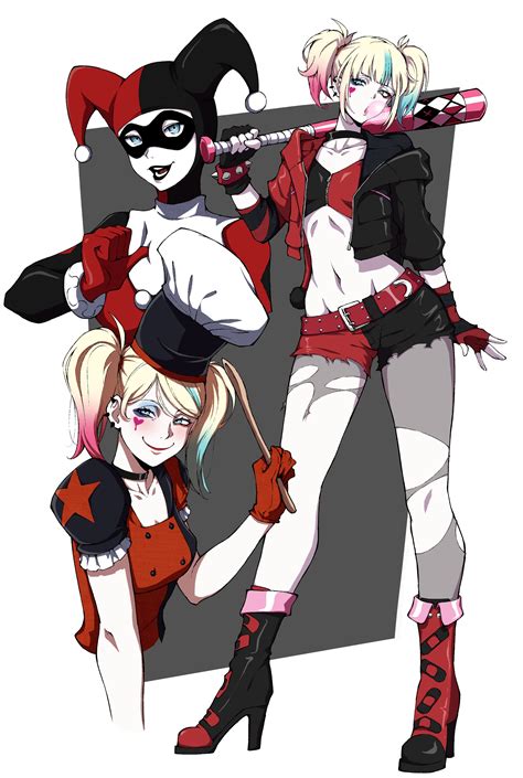 Harley Quinn And Harley Quinn Dc Comics And More Drawn By Kekel Danbooru