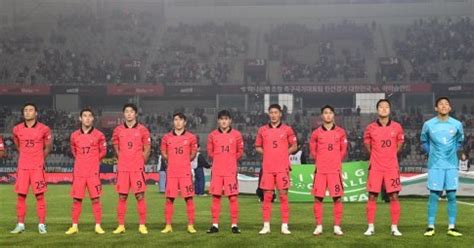 한국 카타르월드컵 최종엔트리 26인 몸값은 출전국 중 22위