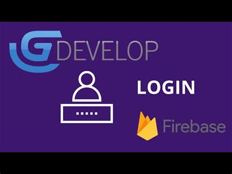 Autentica O Firebase Gdevelop General Gdevelop Forum