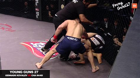 Xiaomi Road Fc Young Guns 27 Main Event Ko Youtube