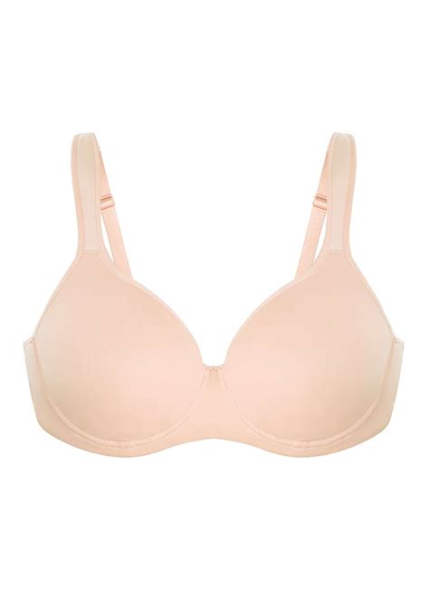 Hsia Joan Soft T Shirt Unlined Minimizer Bra And Panty Set
