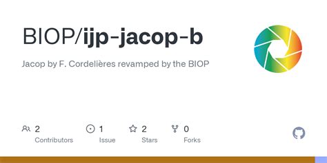 Github Biop Ijp Jacop B Jacop By F Cordeli Res Revamped By The Biop