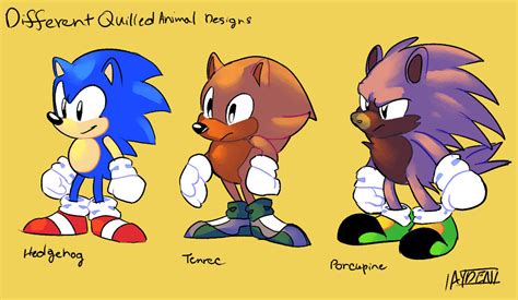 Sonic Quilled Animals Designs By Artisyone On Deviantart