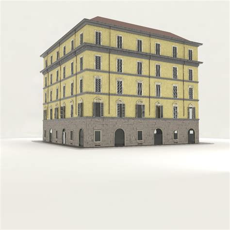 Classical Building 04 3d Model 10 Max Free3d
