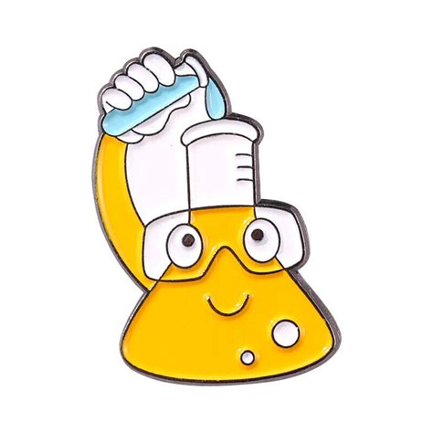 Cute Cartoon Test Tube