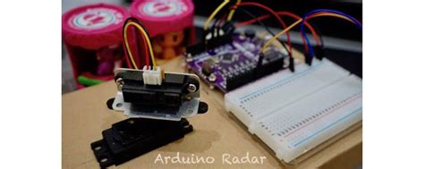 Diy Radar Using Arduino And Processing