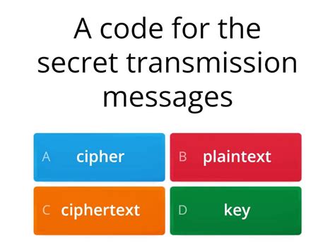 Encryption Quiz