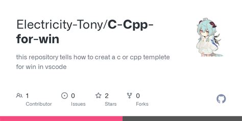 Github Electricity Tonyc Cpp For Win This Repository Tells How To