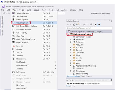 Azure Remote Debugging On An Azure Vm Microsoft 365