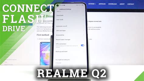How To Activate Otg Connection In Realme Q2 Find Otg Option Youtube