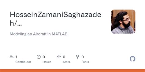 Github Hosseinzamanisaghazadehaircraftflightdynamics Modeling An Aircraft In Matlab