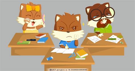松鼠矢量图图片 动漫卡通 插画绘画 图行天下素材网