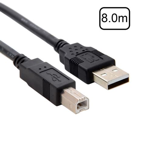 M USB Standard B Type To USB Male Data Cable For Hard Disk Scanner Printer