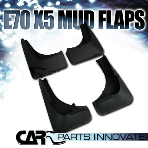 Buy 2007 2013 Bmw E70 X5 Abs Front And Rear Mud Flaps Splash Guards In
