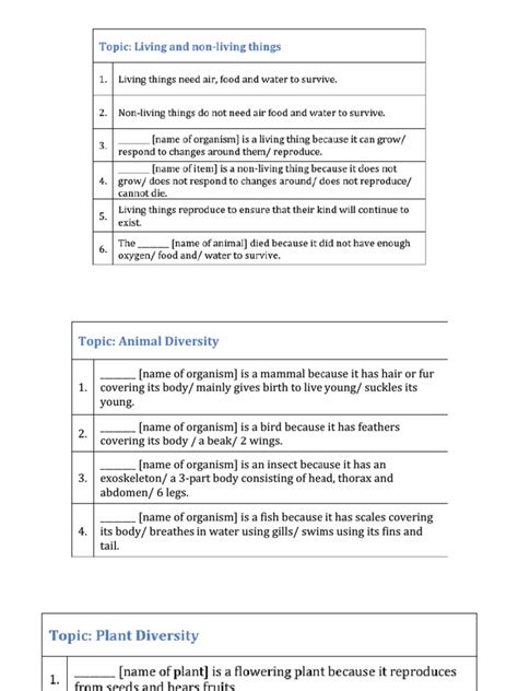Summarised Science Notes Pdf