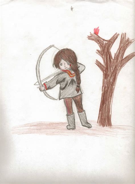 Chibi Katniss Everdeen By Veronicle On Deviantart