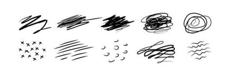 Scribble Lines Vector Art Icons And Graphics For Free Download
