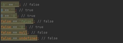 📖 4 Javascript 동치연산자 와 의 차이